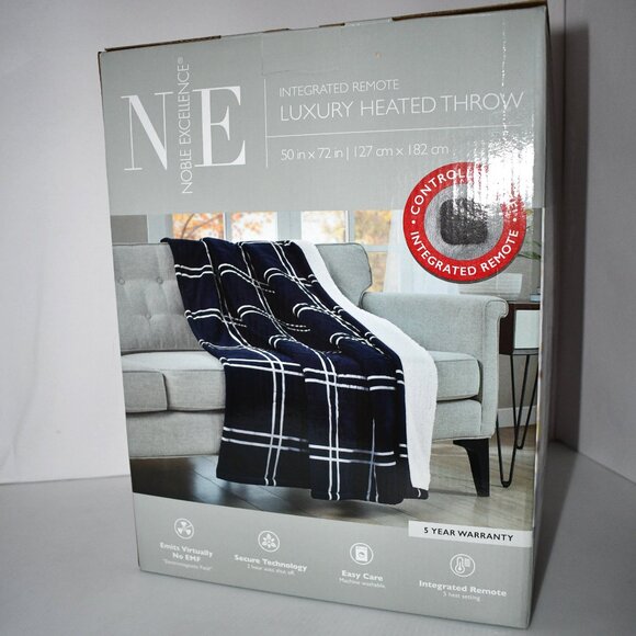 Noble Excellence | Bedding | Noble Excellence Luxury Heated Throw In ...